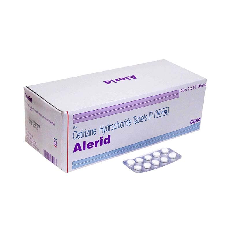 Alerid 10 MG Tablet - Uses, Dosage, Side Effects